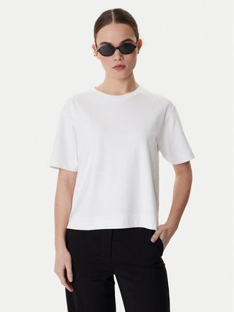 Max Mara T-Shirt Multid 2615941031 Wei&szlig; Relaxed Fit