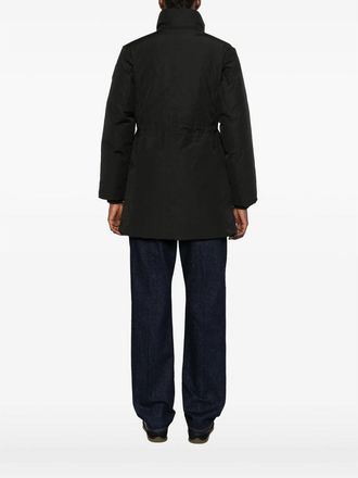 Canada Goose Padded Drawstring Hood Down Jacket - Black