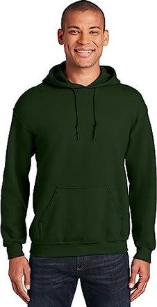 Gildan Sweat à capuche en polaire pour adulte, style G18500, vert forêt, XX-Large