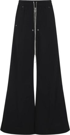 Rick Owens Homme, Pantalons, Noir, Taille: S Pantaloni Geth Belas