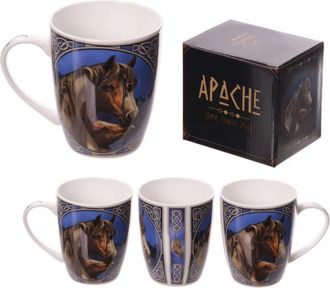 Puckator Indianer Tasse Apache - Pferde