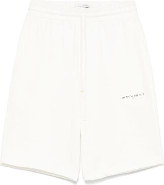 Ih Nom Uh Nit IH NOM UH Nit, Homme, Shorts, Blanc, Taille: M Shorts sportifs blancs avec taille &eacute;lastique