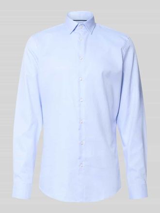 Jake*s Slim Fit Business-Hemd mit Kentkragen und extra langem Arm
