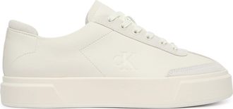 Calvin Klein Sneakers Calvin Klein Basket Cupsole Lup Wt Lth HM0HM02133 Wei&szlig;