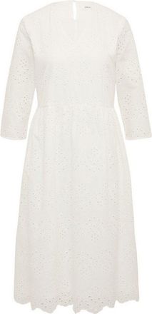 s.Oliver Minikleid Kleid Midikleid aus Broderie Anglaise