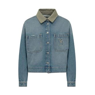 BA&SH Femme, Vestes, Bleu, Taille: 38 FR Vigilio Jacket