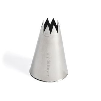De Buyer de Buyer - Sternt&uuml;lle ohne Falz aus Edelstahl L F8 -1,8 cm - 2112.25N, Silber