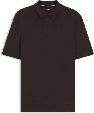 BOSS Herren Strickpolo H-NOLANO