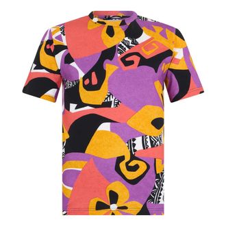 Moschino Geometric T-shirt - - Tops - Herren - Mehrfarbig - 3XL