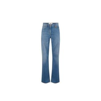 Elisabetta Franchi Femme, Jeans, Bleu, Taille: W30 Wide Jeans