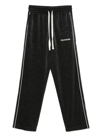 Cole Buxton pantalon à lien de resserrage - Noir