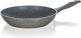 Banquet Banquet Guss Geschmiedete Pfanne, Aluminium, Grau Granit, 24,5 x 43 x 7,3 cm
