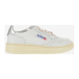 Autry Femme, Chaussures, Blanc, Taille: 37 EU Medalist Low Baskets