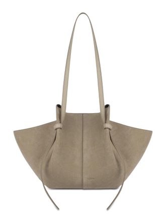 Yuzefi Womens Small Mochi Bag Beige Shoulder