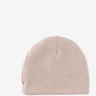 1+ in the family Girls Stretch Cotton Blend Beanie With Stripes Hat