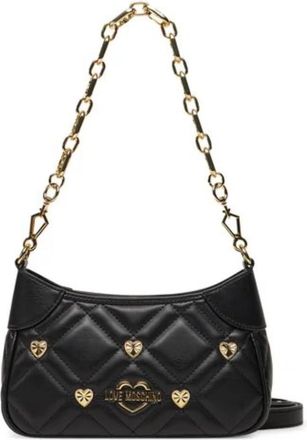 Love Moschino JC4121PP1MLI0000, Schultertasche f&uuml;r Damen, Schwarz, Einheitsgr&ouml;&szlig;e, Schwarz, Einheitsgr&ouml;&szlig;e