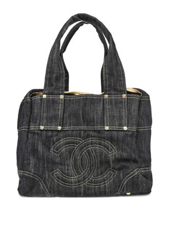 Chanel sac porté épaule Sparkling (2006) - Bleu