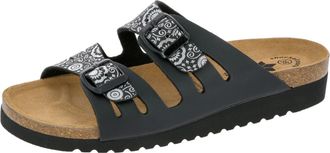 Lico Pantolette LICO Pantolette Bioline Lady Classic, Damen, Gr. 36, schwarz, Synthetik, Schuhe Damenschuh Schlappen Hausschuh Pantolette Sommerschuh, Tops