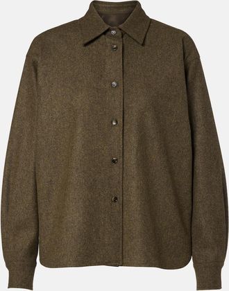 Max Mara Hemd Benares aus Wolle