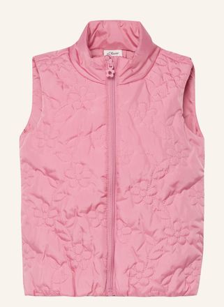 s.Oliver S.Oliver Outdoor-Weste rosa