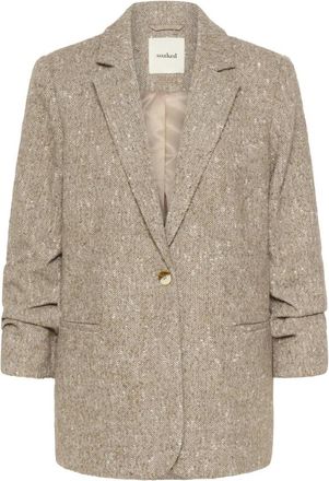 Soaked In Luxury Femme, Vestes, Beige, Taille: 36 FR Blazers