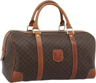 Celine Sac Boston Pre-owned - Femme - Pre-owned - Brun - Taille: ONE Size