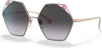 Bulgari Metall Sonnenbrille Erh&ouml;ht Ihren Stil - - Accessories - unisex - Rosa - 58 MM