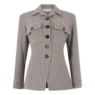 Veronica Beard Veste en serg&eacute; - Femme - Vestes - Multicolore - Taille: 40 FR
