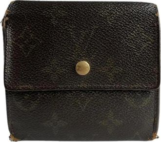 Louis Vuitton unisex, Pre-owned, Brun, Taille: ONE Size Portefeuille Pre-owned