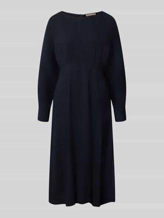 Christian Berg Midikleid mit Rundhalsausschnitt