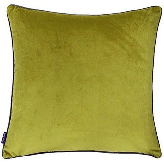 Riva Paoletti inspirierte Kollektion Meridian Kissenbezug, Polyester, Moss/Charcoal, 55 x 55cm