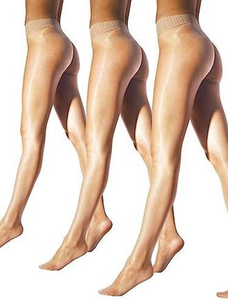 Cecilia de Rafael SEVILLA LIBERO - Chaussettes collant mi-jambe - Femme - noir - Medium (Taille fabricant: Medium)