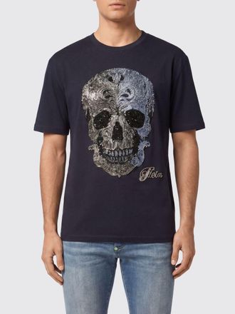 Philipp Plein T-Shirt Homme couleur Bleu Marine