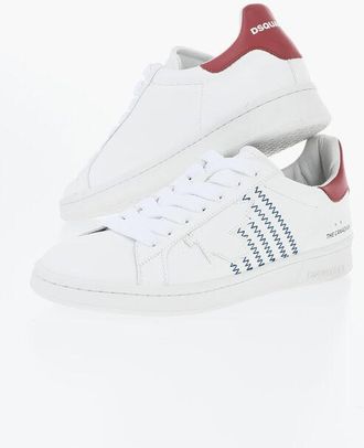 Dsquared2 Leather BOXER Low-Top Sneakers size 40