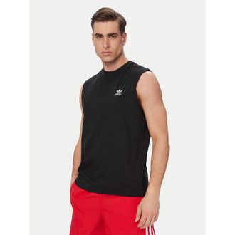 adidas Tank-Top Trefoil Essentials KD0691 Schwarz Regular Fit