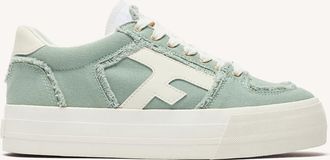 Faguo Baskets en toile vert clair - WALNUT PLATFORM