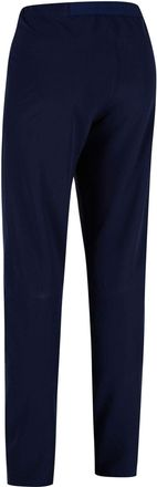 Regatta Damen PENTRE pantal&oacute;n el&aacute;stico en Tejido Isoflex, impermeable, 2 bolsillos laterales Con cremallera Hose, Navy, 12 Long Leg