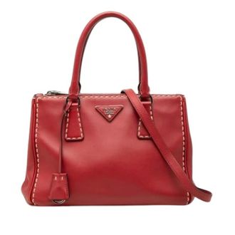 Prada Sac bandouli&egrave;re vintage Pre-owned - Femme - Pre-owned - Rouge - Taille: ONE Size