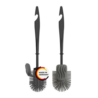 Rival Rival 2er-Set WC-Randreiniger-B&uuml;rste mit Noppen - Toilettenb&uuml;rste mit flexiblem Kopf & Anti-Haft-TPE-Borsten - Klob&uuml;rste f&uuml;r gr&uuml;ndliche Reinigung unte