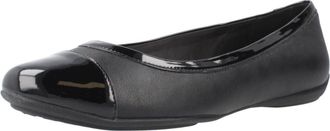 Geox Damen D Charlene B Ballet Flat, Black, 36 EU