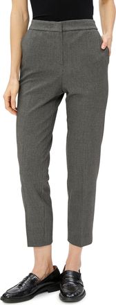 Koton Women High Rise Pocket Detail Basic Cigarette Trousers