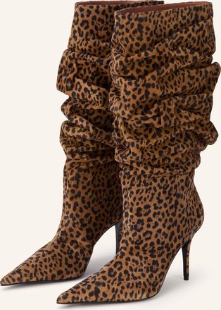 Amina Muaddi Amina Muaddi Stiefel Anok braun