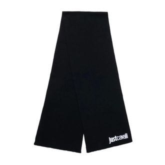 Just Cavalli Homme, Accessoires, Noir, Taille: ONE Size Écharpe