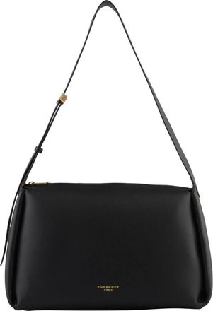 Pourchet Femme, Sacs, Noir, Taille: ONE Size S&eacute;vign&eacute; Grand Sac Bandouli&egrave;re