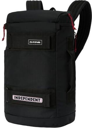 Dakine MISSION STREET Sac &agrave; dos 25L X INDEPENDENT-R Noir/Sauge &eacute;carlate/Blanc OSFM