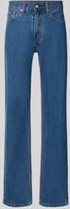 Levi's Straight Fit Jeans aus reiner Baumwolle Modell 505