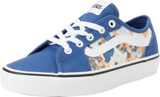 Vans Womens Filmore Decon Sneaker, Water Color Floral Blue, 34.5 EU