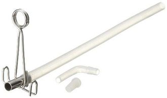 Schulte Ufer Entsafter-Zubehörpaket, Silikon, Silber