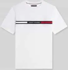 Tommy Hilfiger Regular Fit T-Shirt aus reiner Baumwolle