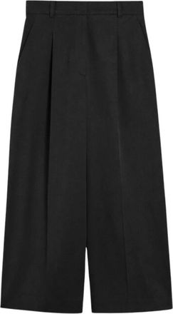 Max Mara Femme, Pantalons, Noir, Taille: 36 FR Ribera Pantalons